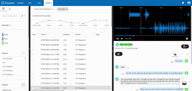 Equature | AI-Powered 911 Recording & Transcription Software